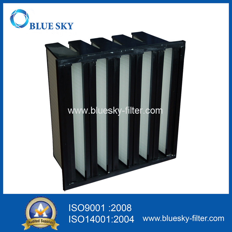 V-Bank HEPA Air Filter for Rigid Box HVAC System - Buy HVAC HEPA Filter ...