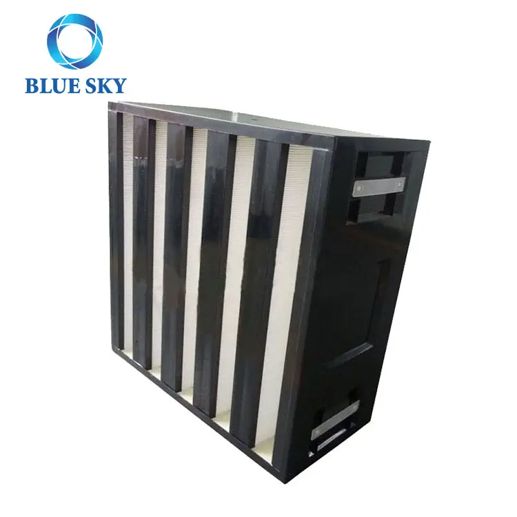 V-Bank HEPA Air Filter for Rigid Box HVAC System - Buy HVAC HEPA Filter ...