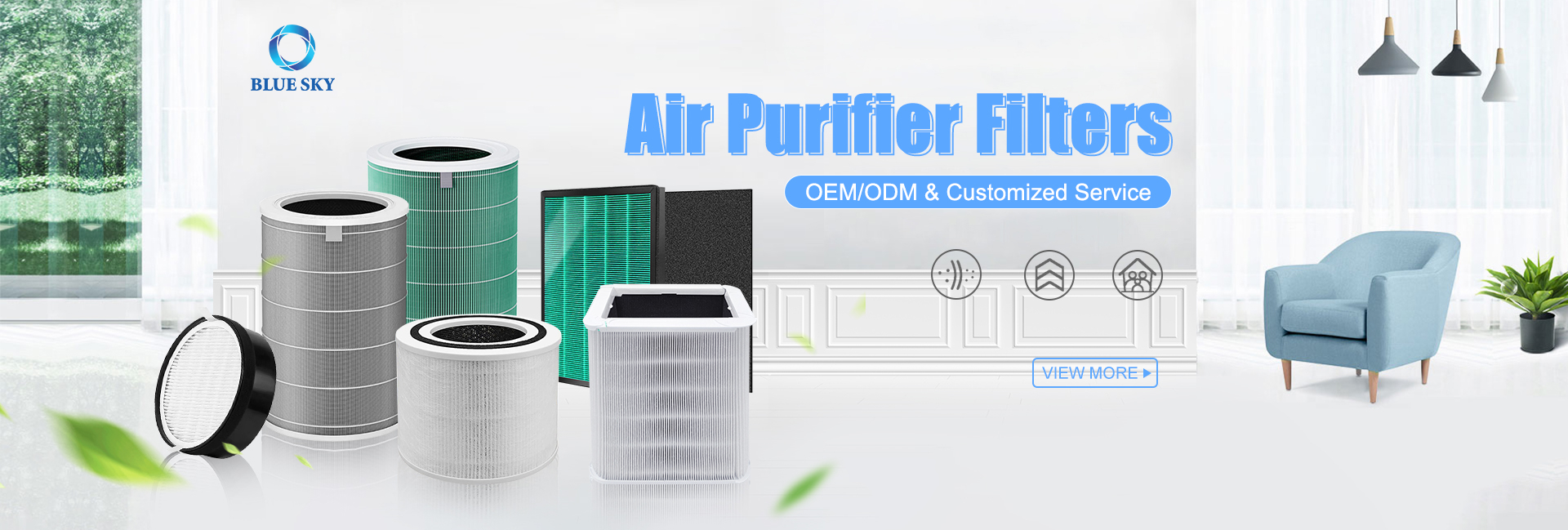 Air Purifiers Parts H13 Activated Carbon Pre Filters Replacement for ...