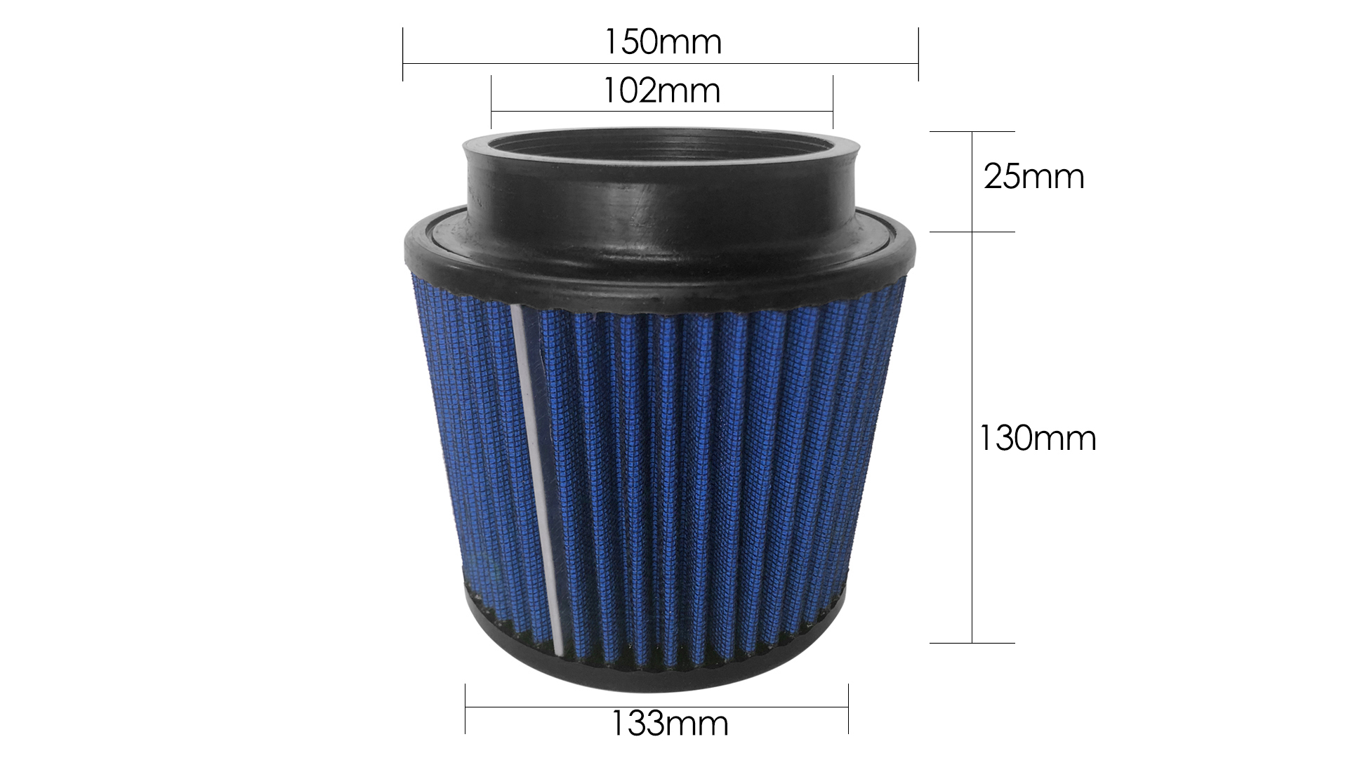 Universal High Performance 4'' 102mm Car Air Intake Filters - Buy Air ...